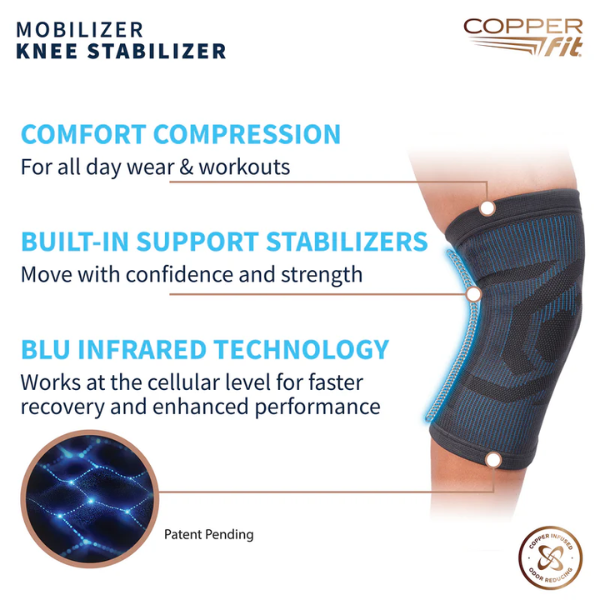 Mobilizer Knee - CopperFit - Copper Fit