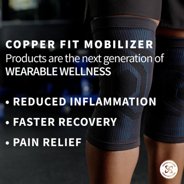 Mobilizer Knee Sleeve for Recovery & Relief - Copper Fit