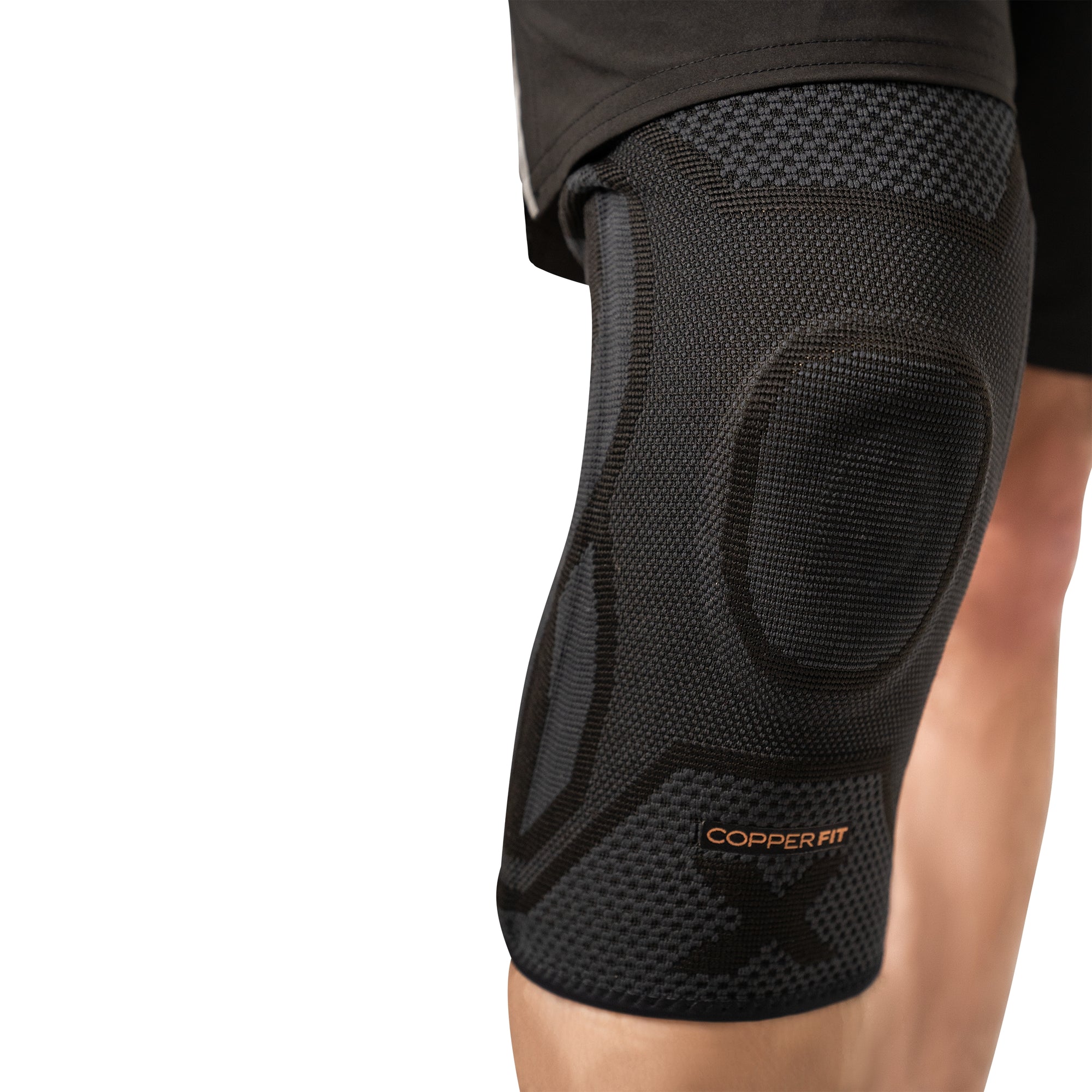 X-Knee: Compression Sleeves w/ Patella Support - Copper Fit