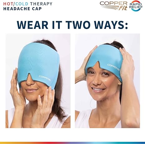 Copper Fit Rapid Relief PRO Migraine Headache Relief Cap