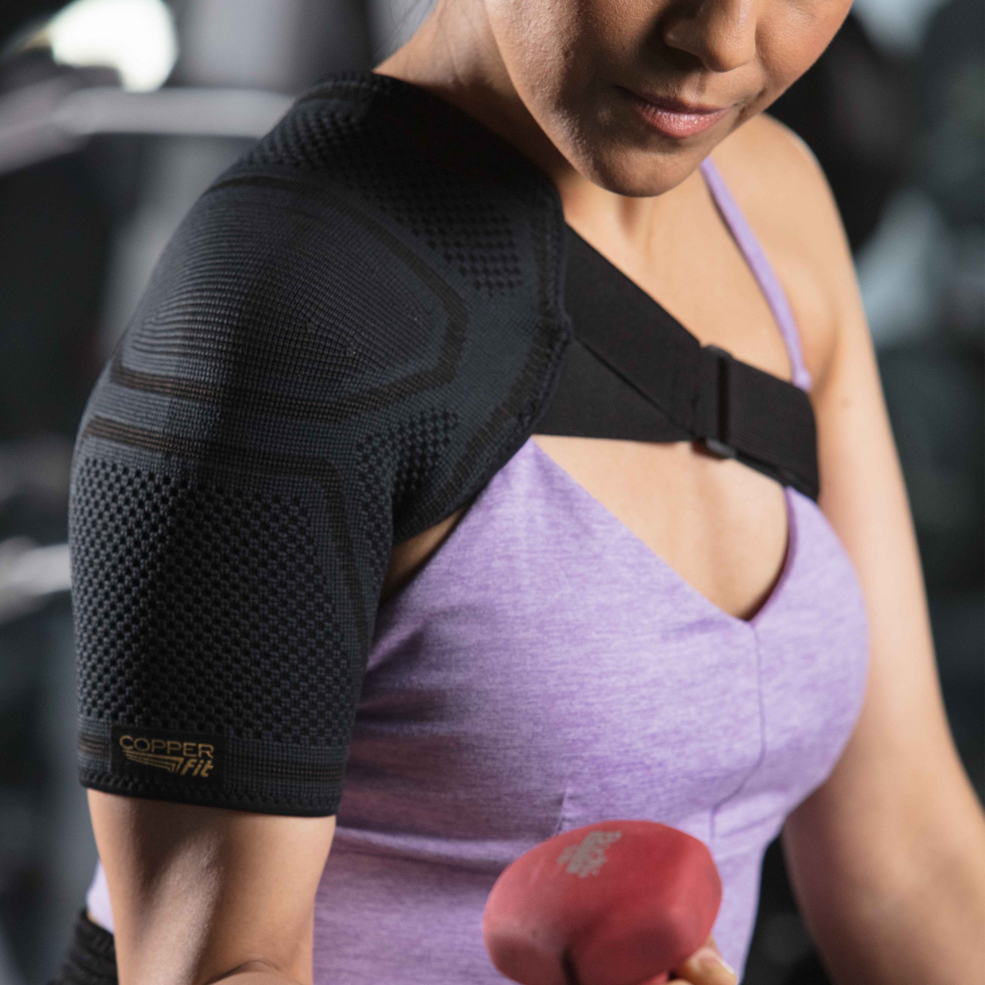 Shoulder Compression Sleeve: Elite Series - Copper Fit