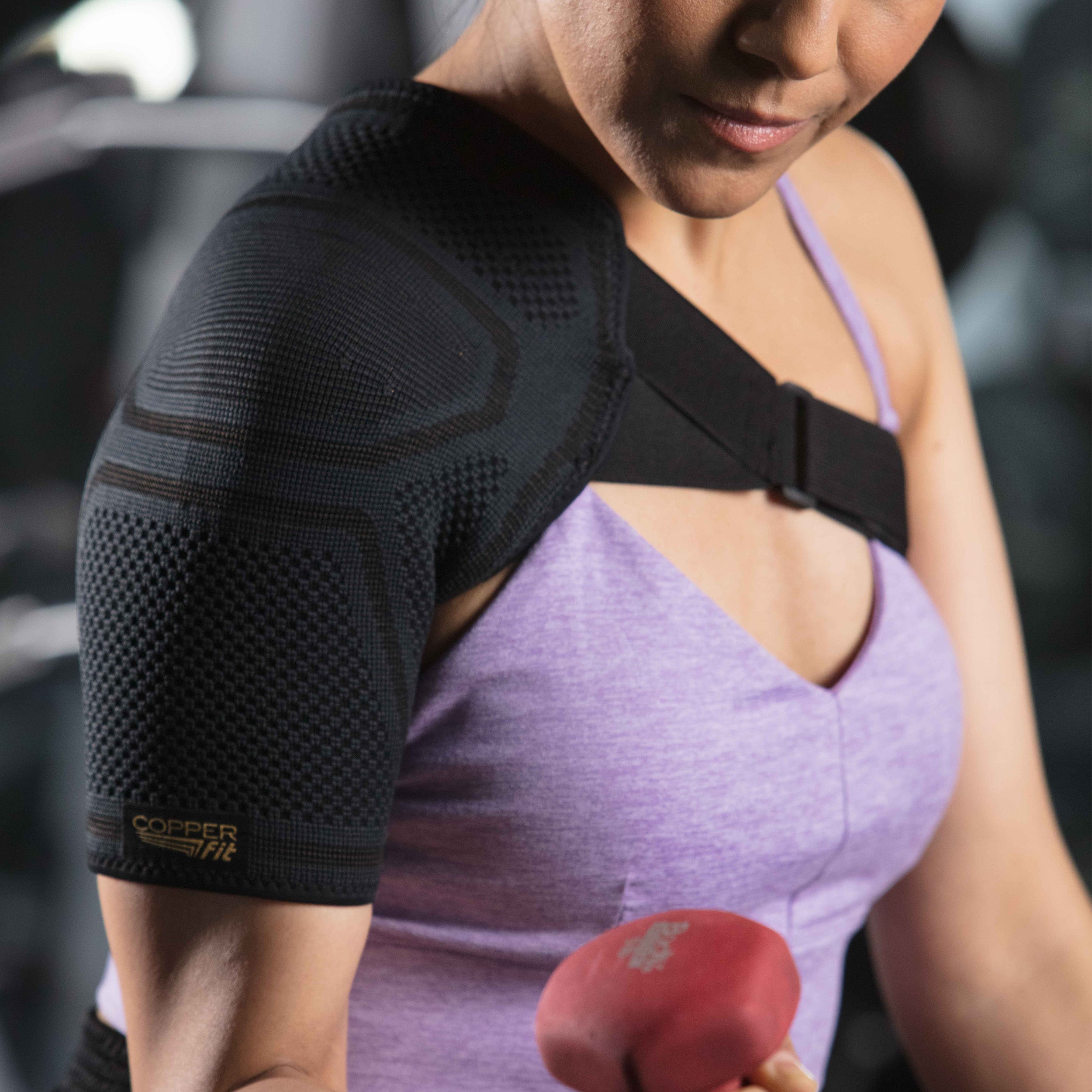 Shoulder Compression Sleeve: Elite Series - Copper Fit