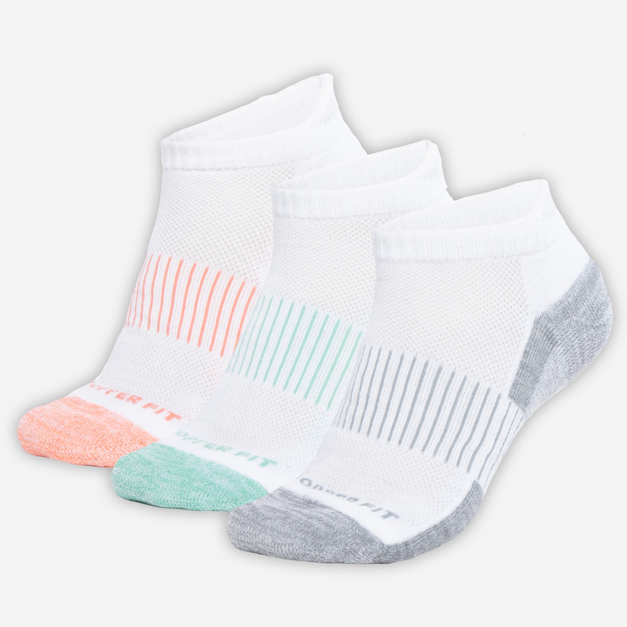 Colorful Energy Ankle Socks - Copper Fit