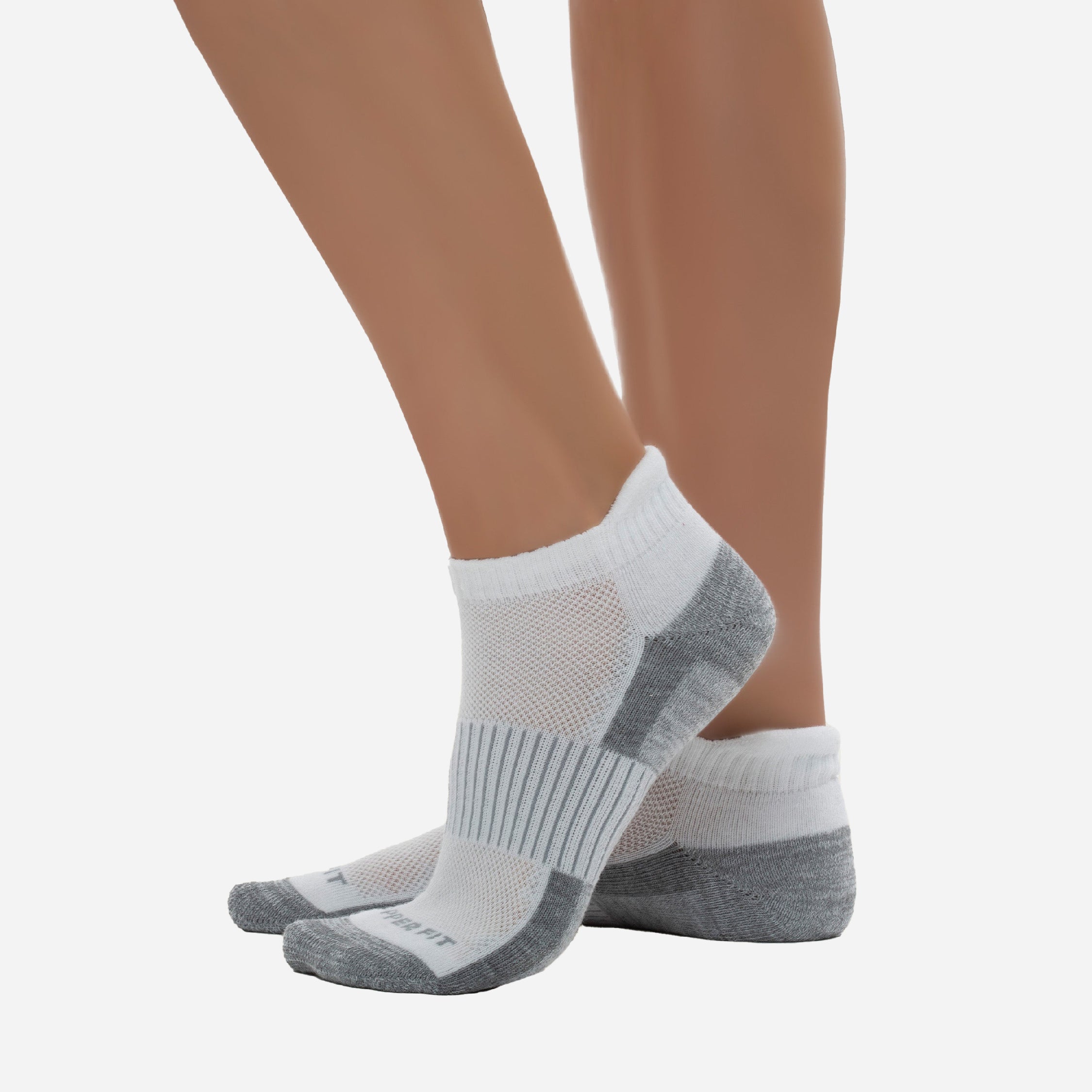 Ankle Length Sport Socks with Arch Compression - Copper Fit
