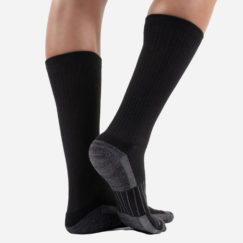 Crew-Length Energy Compression Socks - Copper Fit